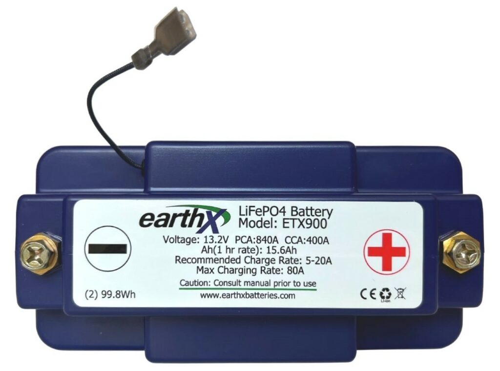 ETX900 Lithium Battery for experimental aircraft | EarthX